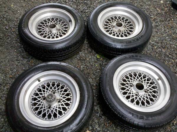 Set of 15x7 Carroll Shelby CSS Wheels - Datsun Parts For Sale - Ratsun ...