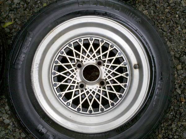 Set of 15x7 Carroll Shelby CSS Wheels - Datsun Parts For Sale - Ratsun ...
